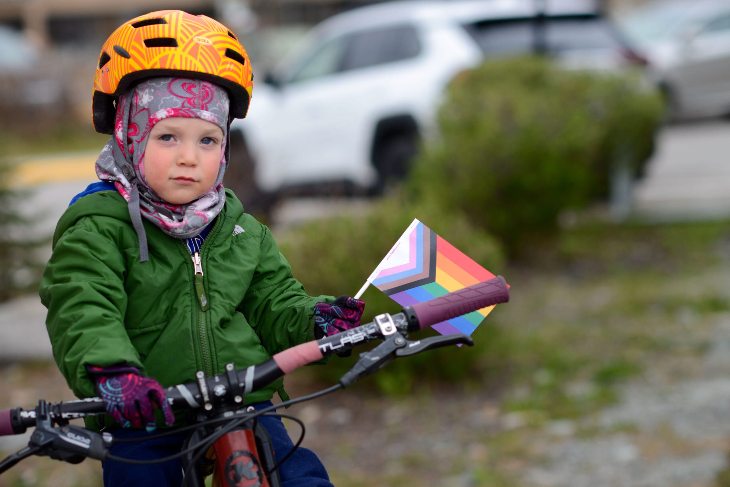 Rainbow flag flying proud - News